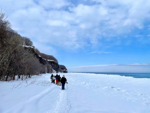 Abashiri Snowshoe Experience- Cape Notoro Ice Fall Course – All ...